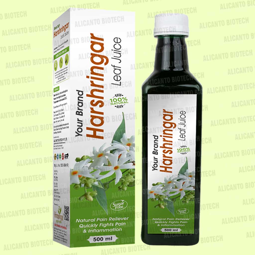 Harshringar Leaf Juice Manufacturer - Alicanto Biotech